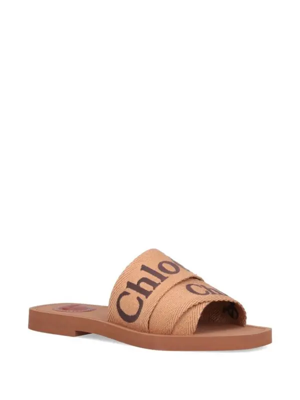 Chloé Woody Sandals - Brown