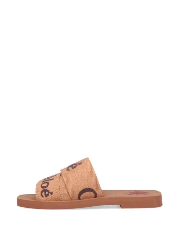 Chloé Woody Sandals - Brown