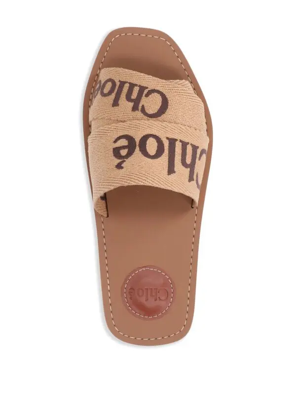 Chloé Woody Sandals - Brown