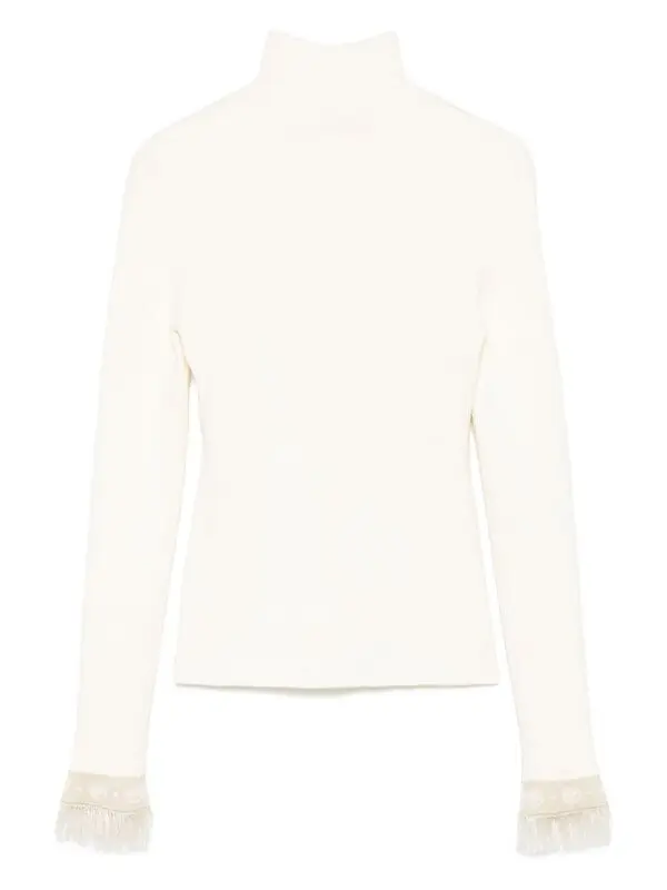 CHIARA FERRAGNI Lurex-detailing Top