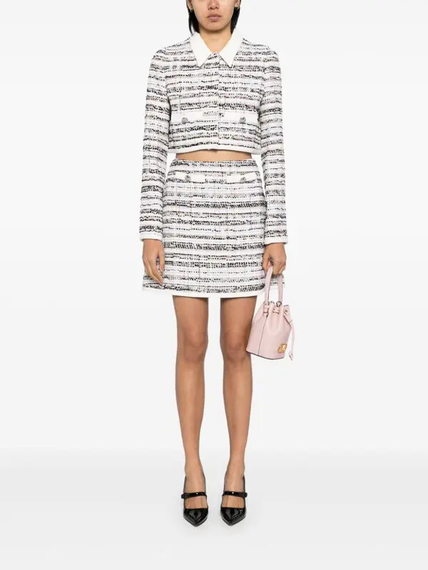 Giambattista Valli Tweed Mini Skirt