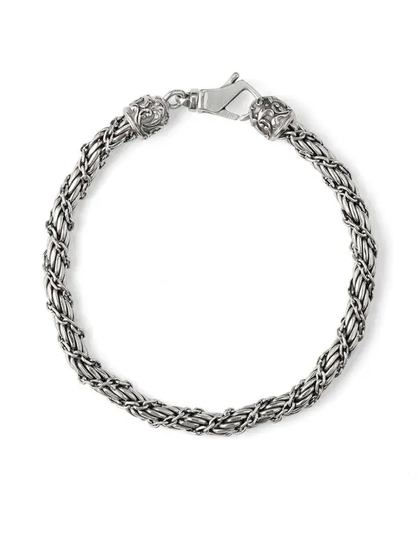 Emanuele Bicocchi Rope Chain Bracelet - Silver