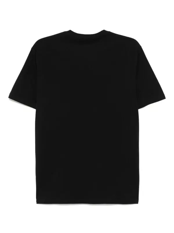 Just Cavalli Flocked-logo T-shirt