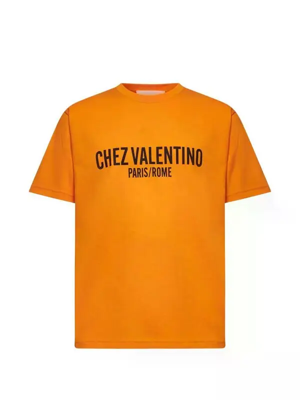 Valentino Garavani Printed T-shirt - Orange