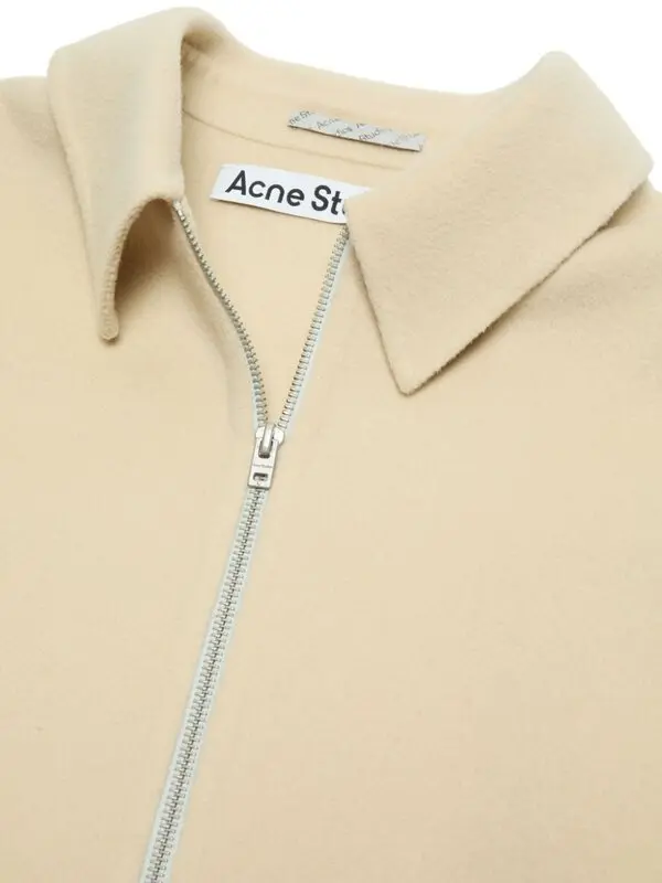 Acne Studios Wool Zip-up Jacket - Neutrals