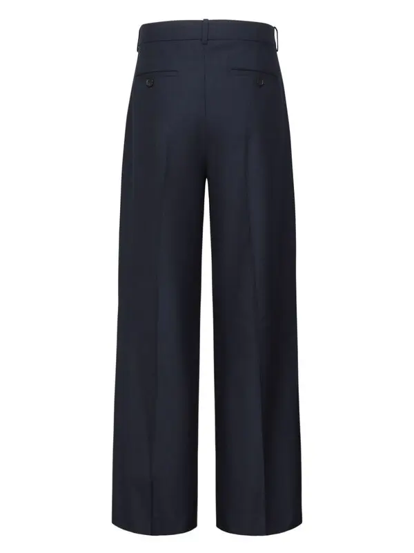 Loewe Pleat-detailing Tailored Trousers - Blue
