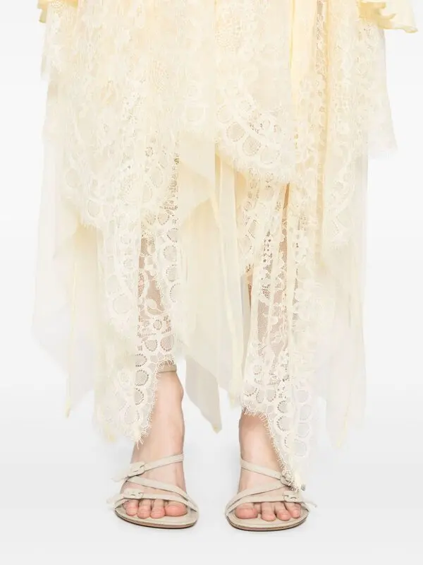 maxi dress gauze Rea Gauze Tie Strap Maxi Dress - White