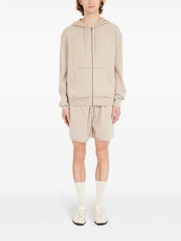 MAISON MARGIELA Zipped Hoodie - Neutrals