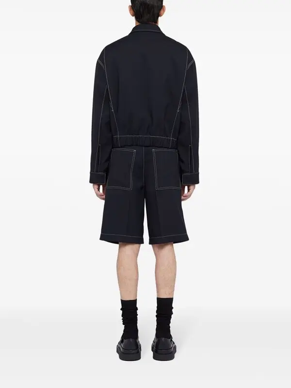 JIL SANDER Concealed Fastening Shirt Jacket