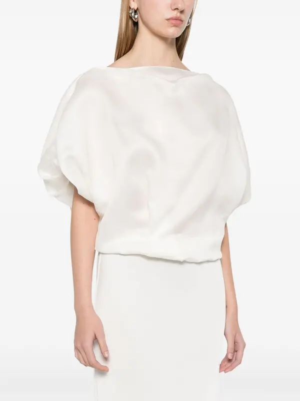 Khaite Niles Blouse - White