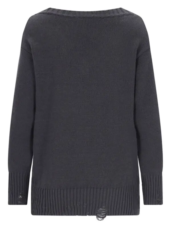 CANESSA Distressed Sweater