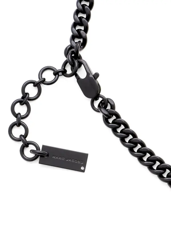 Marc Jacobs Mini Icon Pave-charm Necklace
