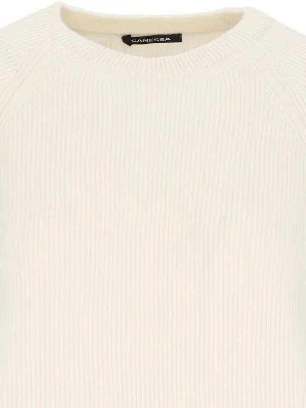 CANESSA Cashmere Sweater - Neutrals