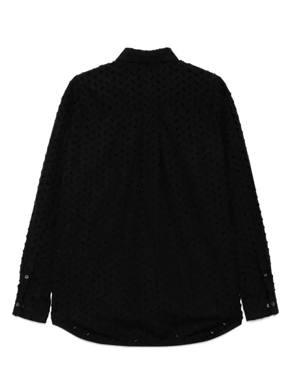 Eytys Otis Ripped Shirt - Black