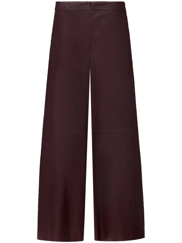 Fabiana Filippi Leather Trousers
