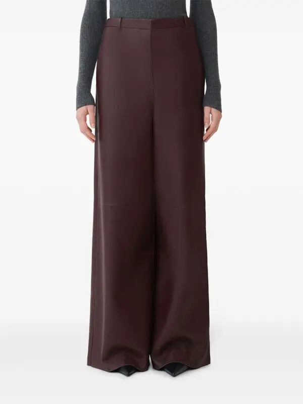 Fabiana Filippi Leather Trousers