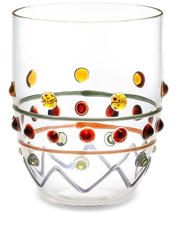 Dolce & Gabbana Carretto Murano Water Glass - White