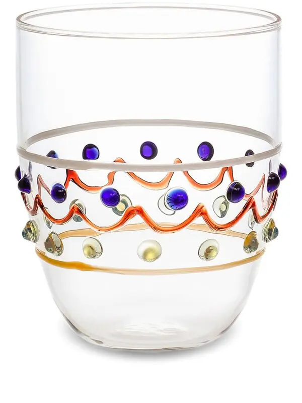 Dolce & Gabbana Carretto Murano Beverage Glass - White