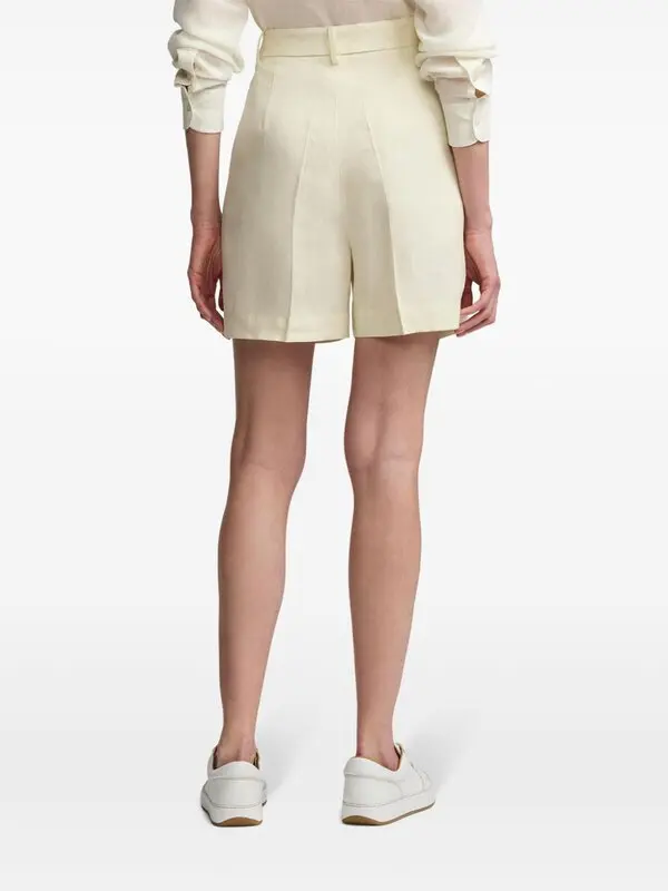 Ralph Lauren Tracy Linen Shorts - Neutrals