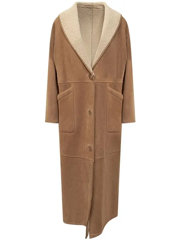SALVATORE SANTORO Shearling Coat