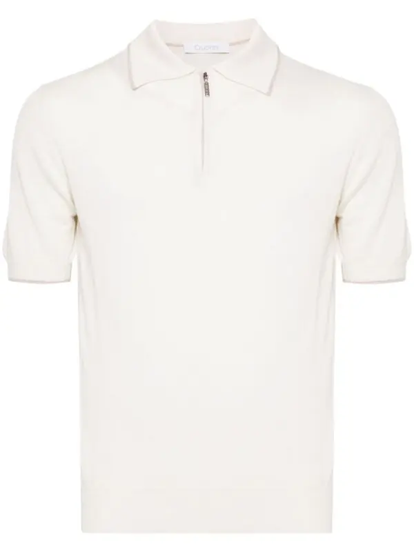 CRUCIANI Knitted Polo Shirt