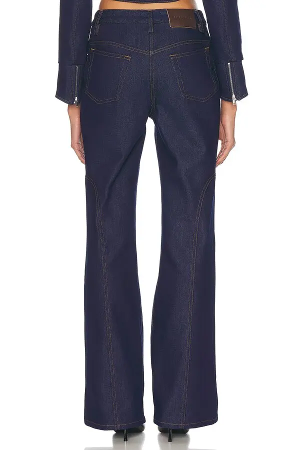 MIMCHIK High-rise Bootcut Jeans