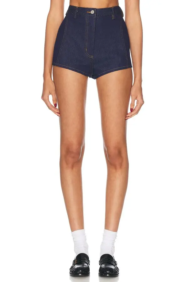 MIMCHIK Tap Denim Short