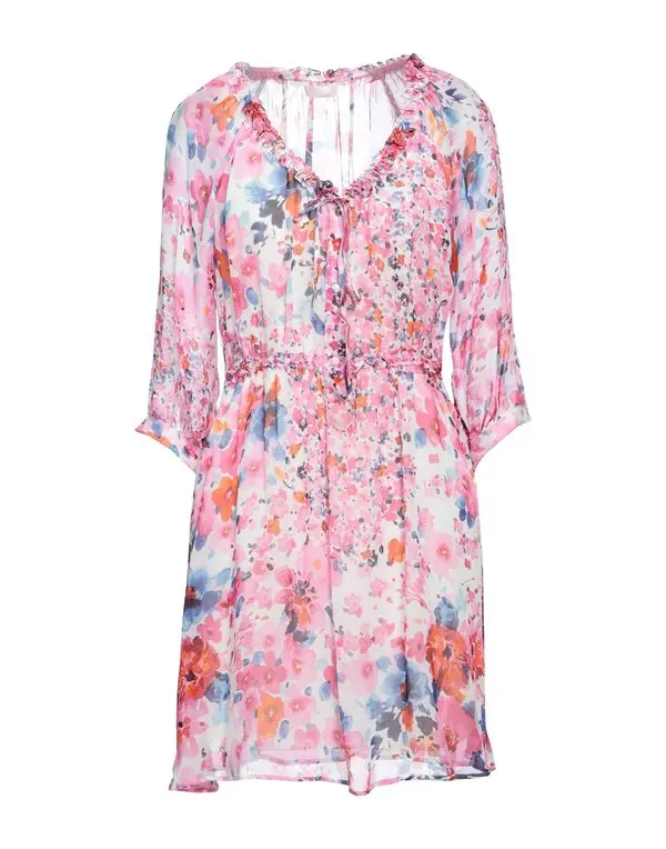Liu Jo Floral Print Georgette Mini Dress