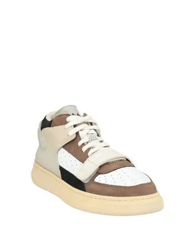 RUN OF Leather High-top Sneakers