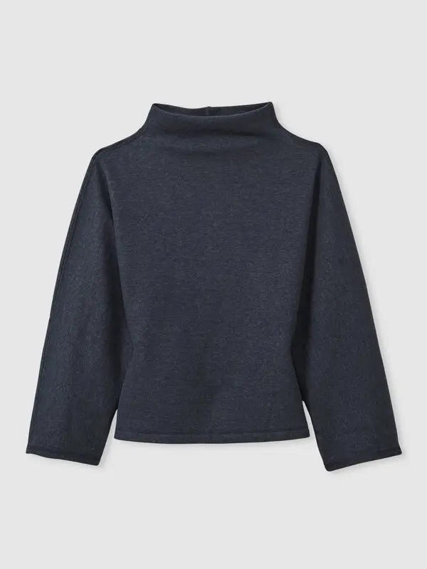 REISS Cora Cotton-blend Top