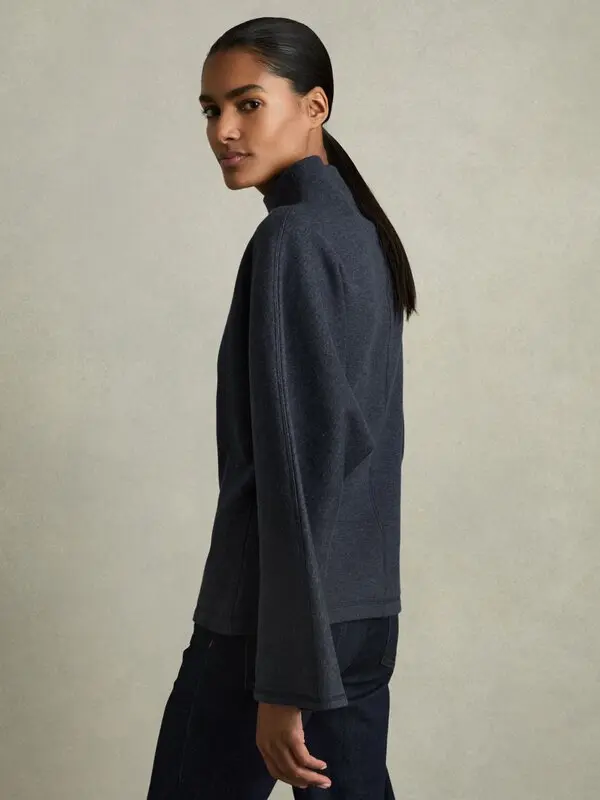 REISS Cora Cotton-blend Top