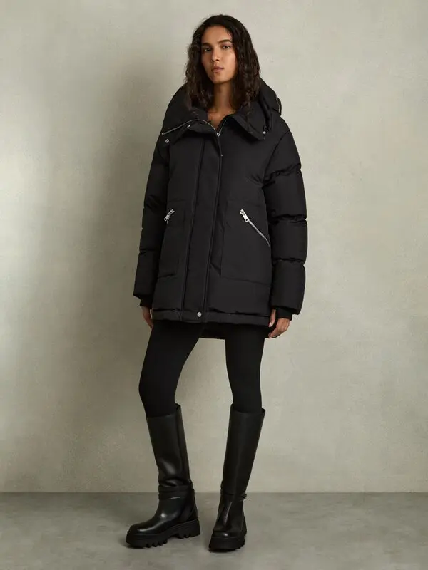 REISS Lexie Puffer Coat