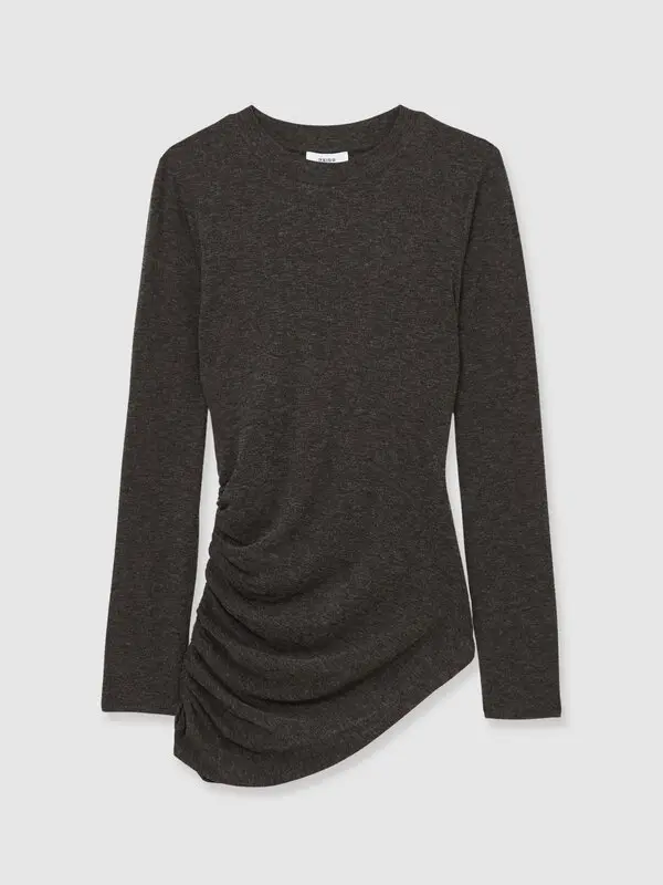 REISS Lucia Asymmetric Top