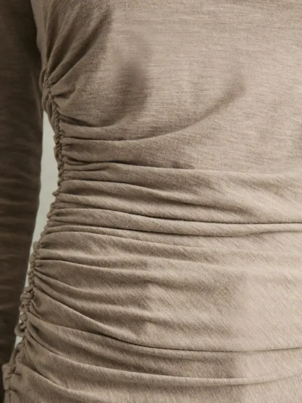 REISS Lucia Asymmetric Top