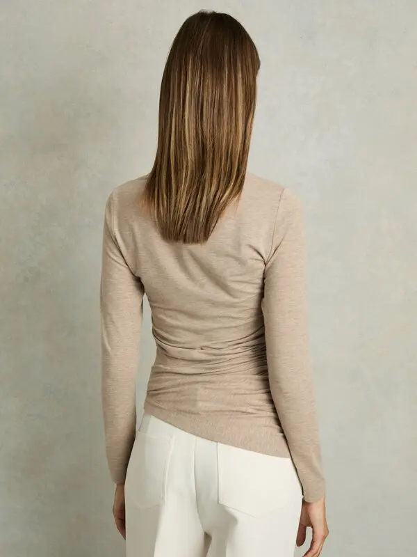 REISS Lucia Asymmetric Top