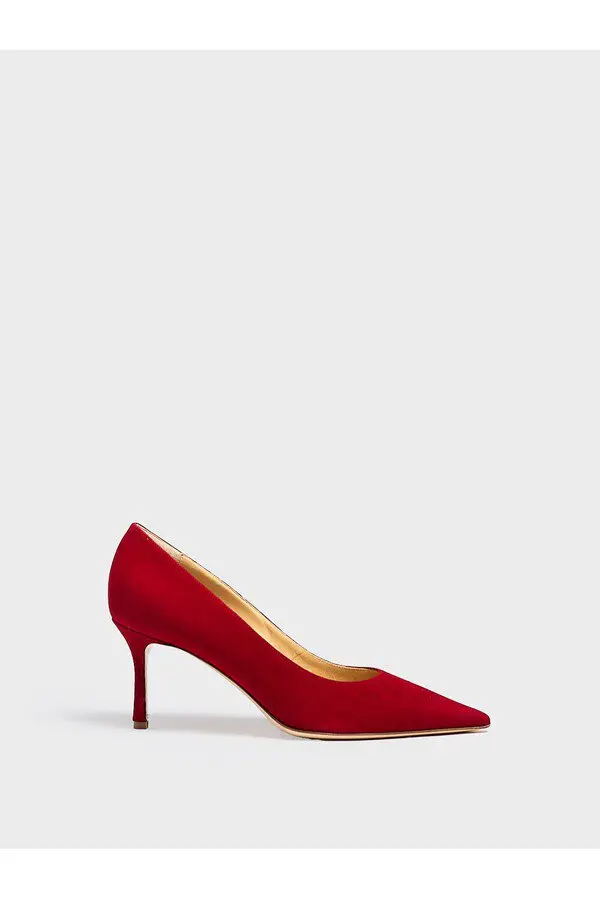Marion Parke Classic Suede Pumps