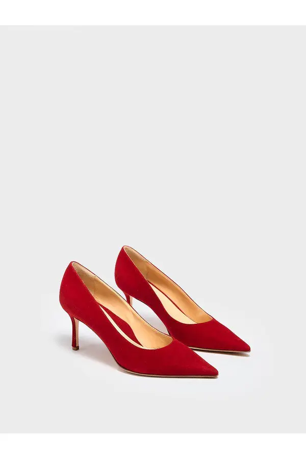 Marion Parke Classic Suede Pumps