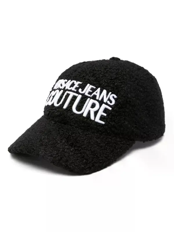 Versace Bouclé Baseball Cap - Black