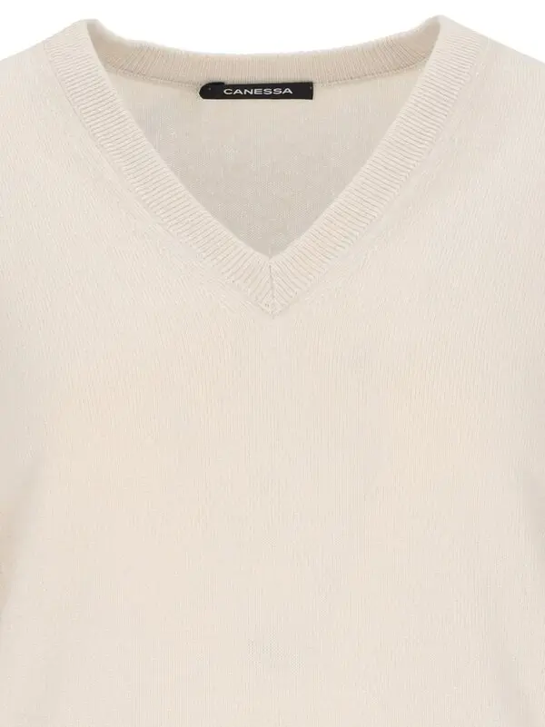 CANESSA Cashmere Sweater - Neutrals
