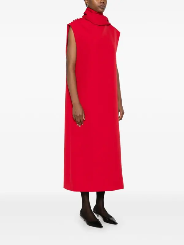 Carven Cady Maxi Dress In Red 66% Off Editorialist