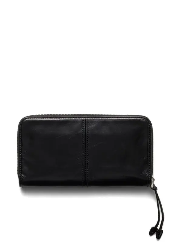 Prada Leather Wallet - Black