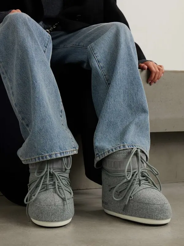 Moon Boot Icon Low Snow Boots - Gray