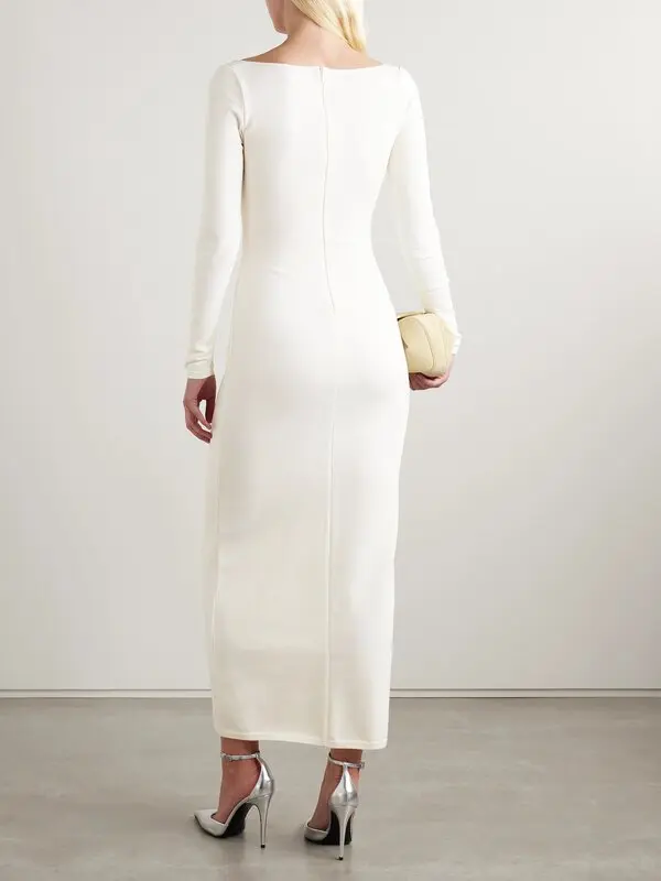 Giambattista Valli Tie-front Cutout Maxi Dress
