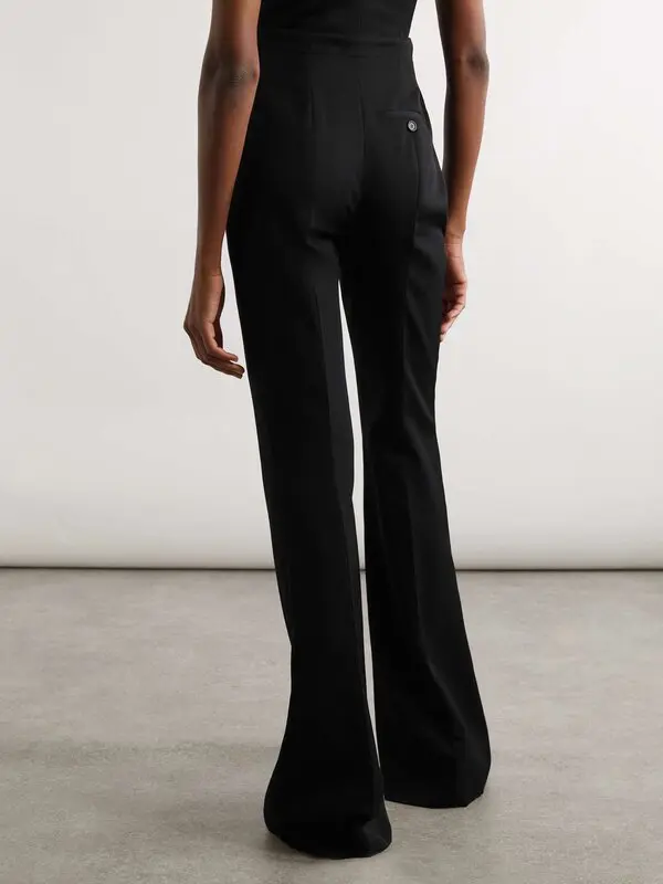 Alexander McQueen Wool-twill Flared Trousers
