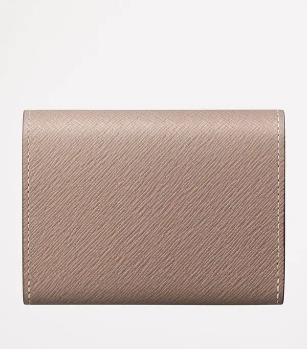 Cartier Leather C De Mini Wallet