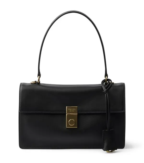 Prada Medium Leather Shoulder Bag