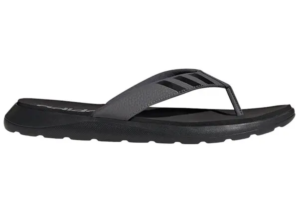 Adidas Comfort Flip Flops - Core Black/grey Five