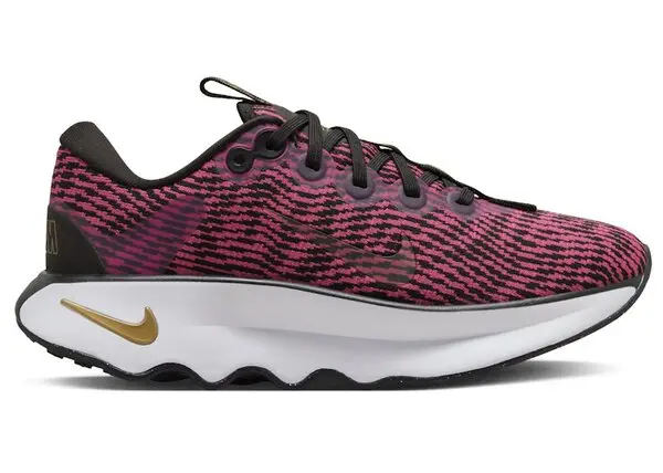 Nike Motiva Fireberry Sneakers - Black/metallic Gold/white