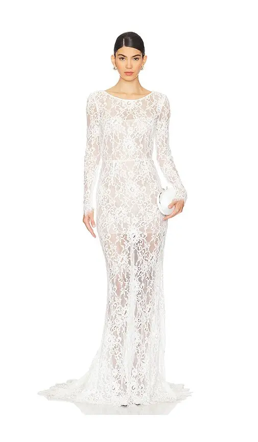 BRONX BANCO Colette Lace Gown