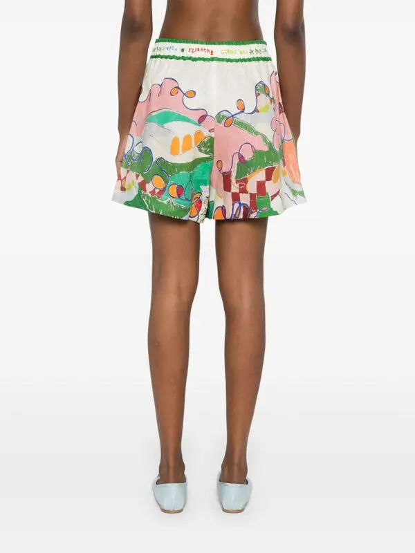 ALEMAIS Nadia Thigh-length Shorts